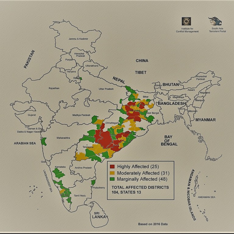 The Naxalite – Indian peoples' struggle for democracy and socialism